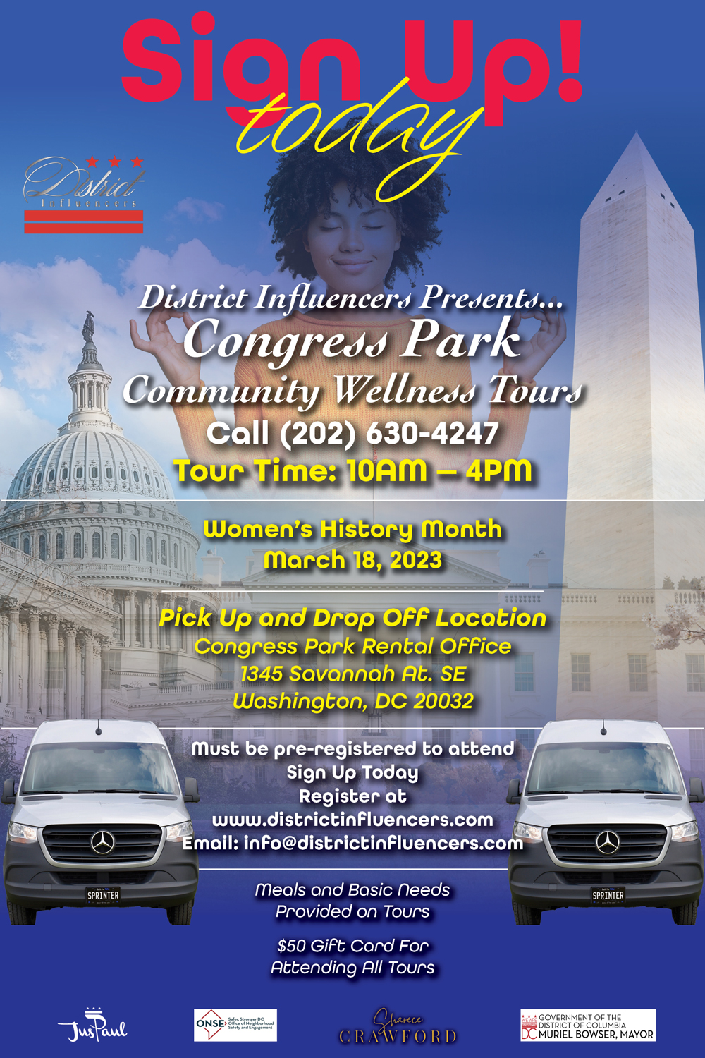 District Influencers Presents Congress Park Community Wellness Tours ...